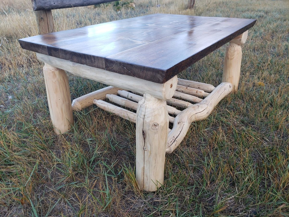 Log Coffee Table – Canadian Log Furniture